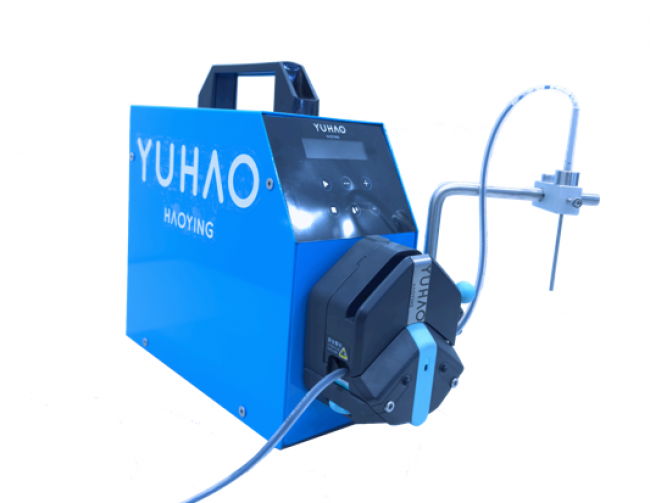 Peristaltic Pump Filling Unit for Lab Use in Reliable Cosmetic Production.